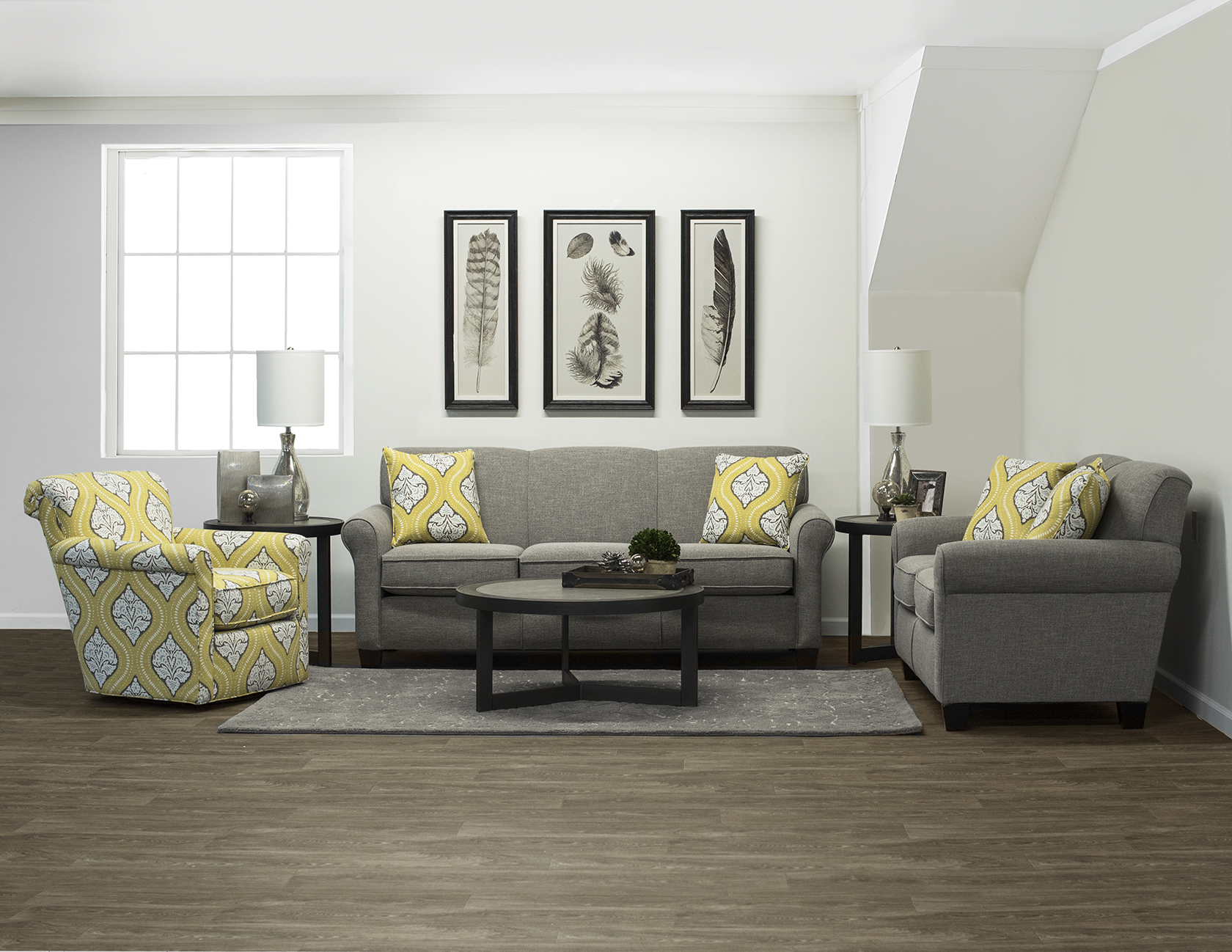 Angie Stationary Sofa Collection | Stationary Sofas | Monarch Furniture